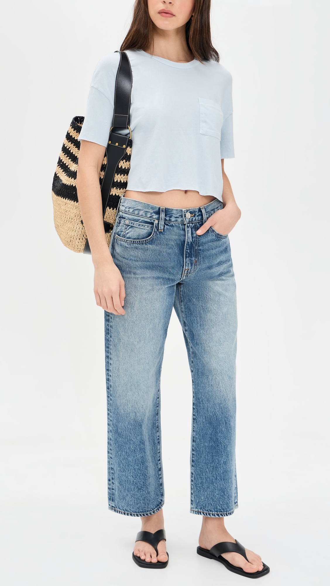 SLVRLAKE Hunter Relaxed Boyfriend Jeans